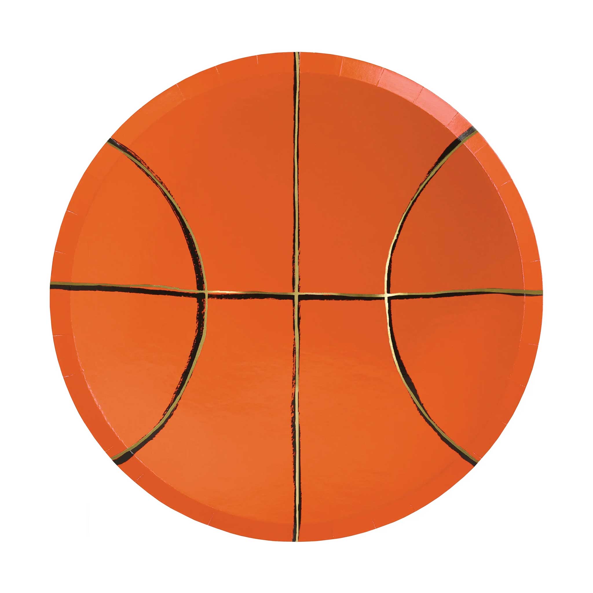BASKETBALL PLATES – Pretty Little Party Co.