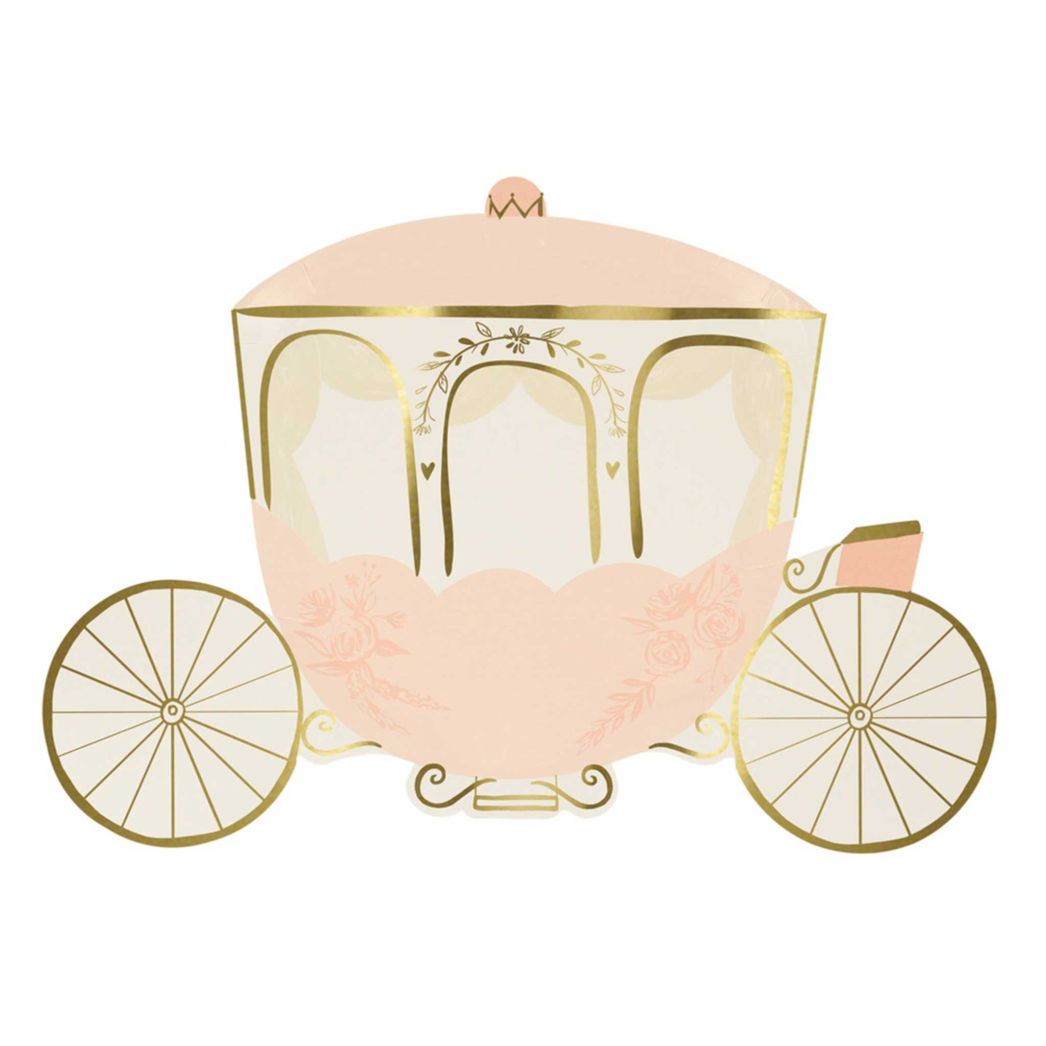 PRINCESS CARRIAGE PLATES – Pretty Little Party Co.