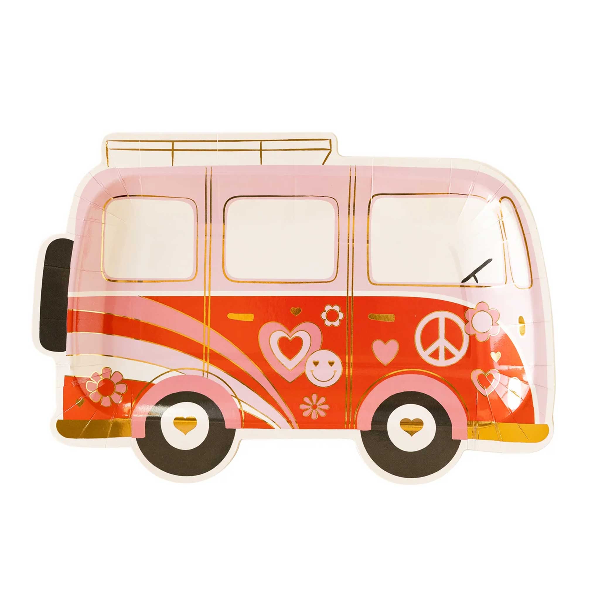 GROOVY BUS PLATE – Pretty Little Party Co.