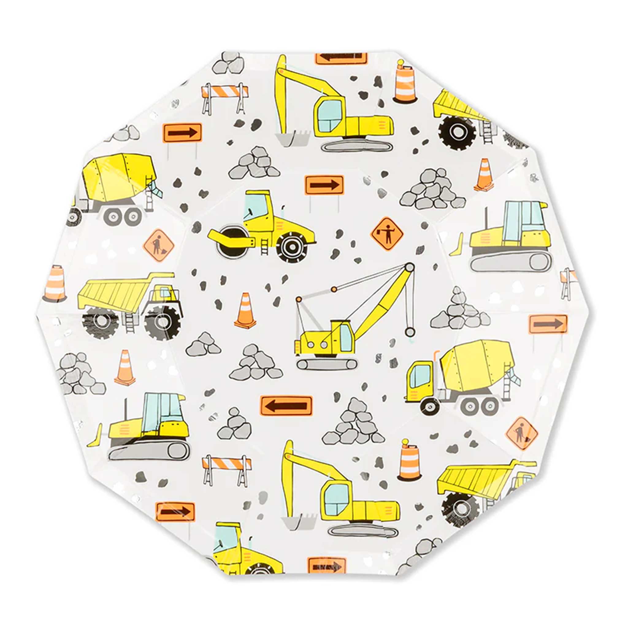 CONSTRUCTION PLATES – Pretty Little Party Co.