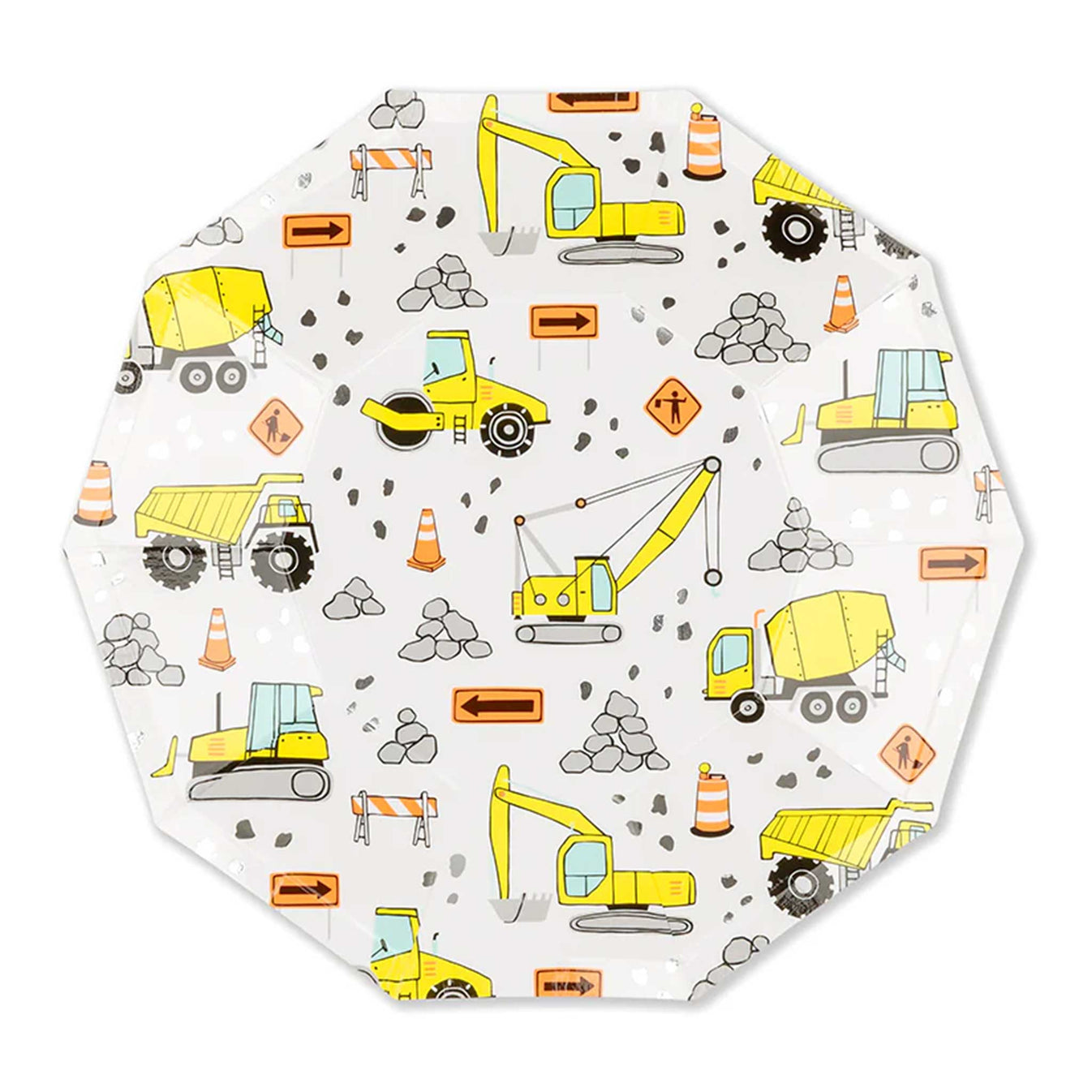 CONSTRUCTION PLATES – Pretty Little Party Co.