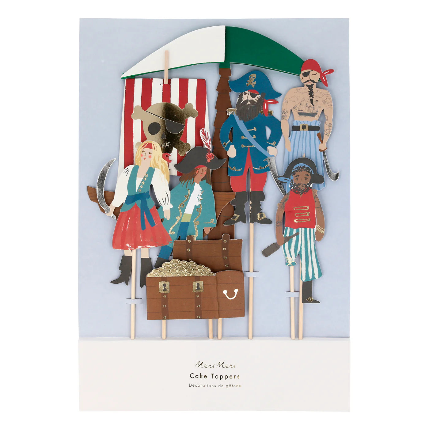 PIRATE CAKE TOPPERS – Pretty Little Party Co.